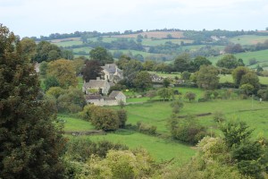 Cotswold Views on the Last Sunny Day of Autumn 2014