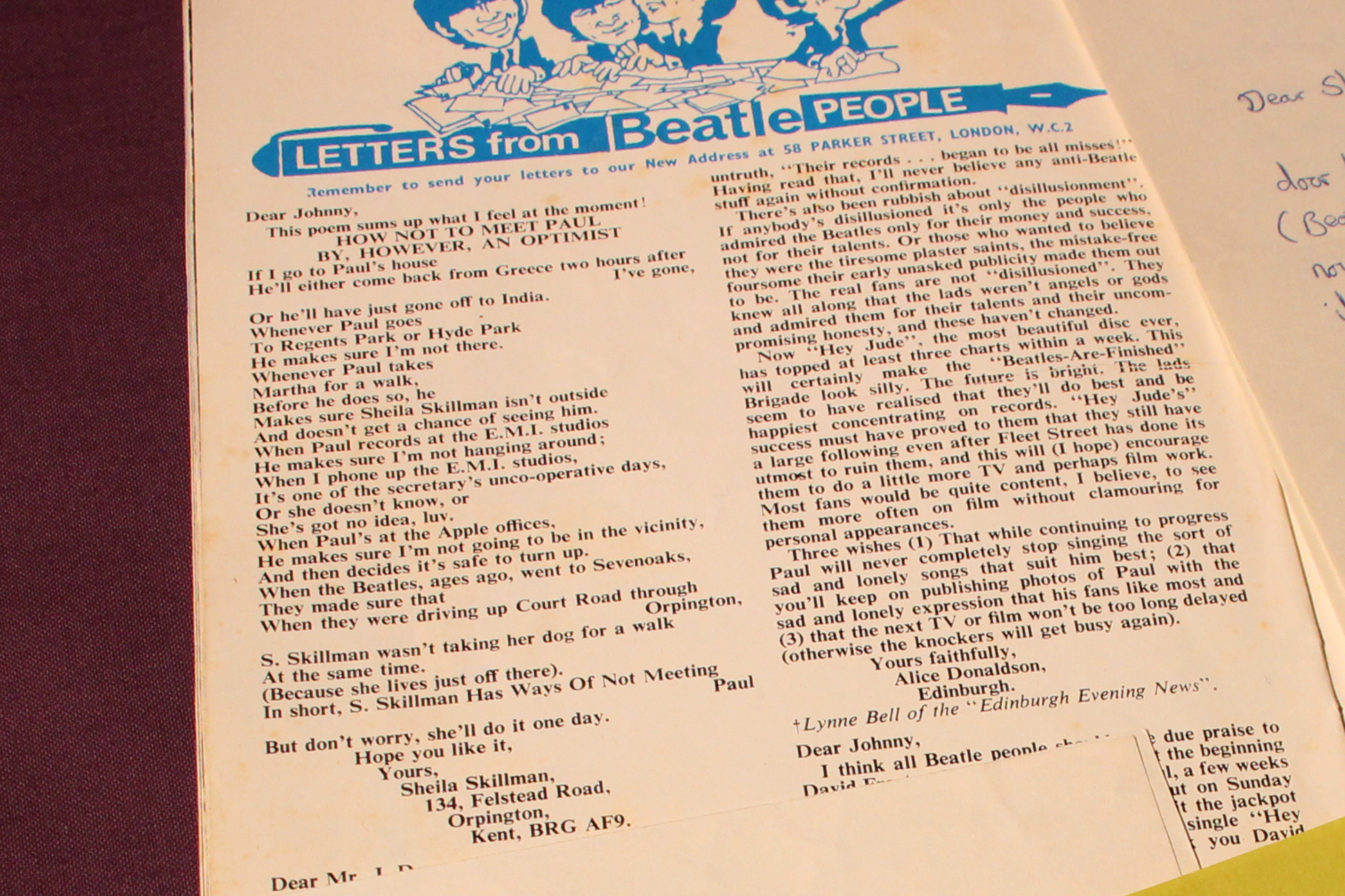 The Beatles, A Cry From the Heart, and a Curious Collection of Letters ...